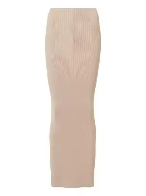 Max Mara Aprile1234 High-rise Maxi Skirt - Beige