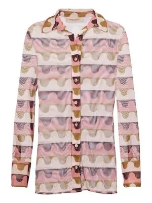 ADRIANA DEGREAS Adriana Degreas Giardino Printed Shirt