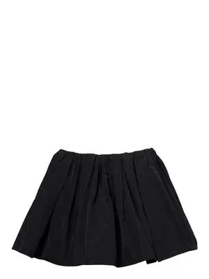 JW Anderson Gathered Taffeta Skort - Black