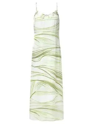 PESERICO Peserico Abstract-Pattern Midi Dress