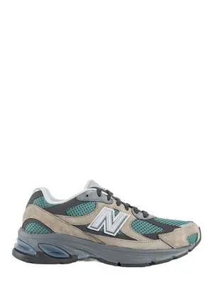 NEW BALANCE Textile And Leather Sneakers - Grey