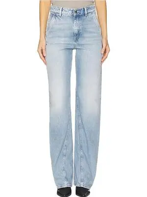 ICON DENIM LA Annie Straight Leg Jeans - Sky