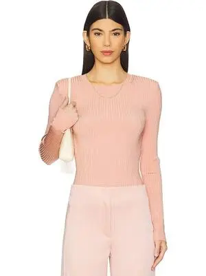 Veronica Beard Acara Pullover - Pink Clay
