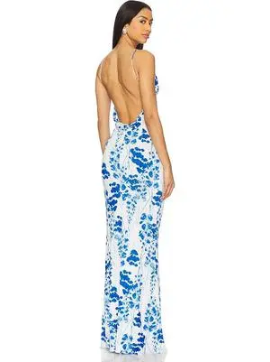 Katie May Beth Gown - Sapphire Floral