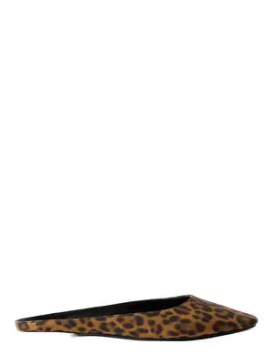 Saint Laurent Lido Leopard-print Slippers - Animal Print