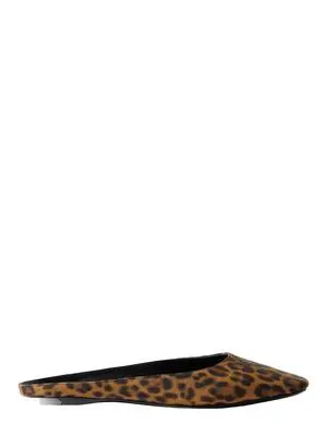 Saint Laurent SAINT LAURENT Lido Leopard-Print Slippers Leopard Print
