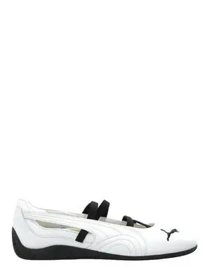 PUMA Puma Speedcat Elastic Strap Ballerina Flats White