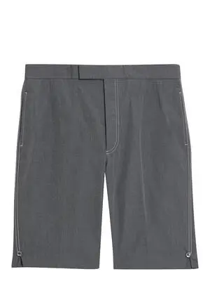 Thom Browne Woven Shorts - Anthracite