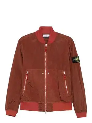 Stone Island Compass-badge Bomber Jacket - V007a Copper