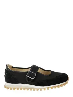 Comme Des Garçons X Spalwart Buckled Sneakers - Black
