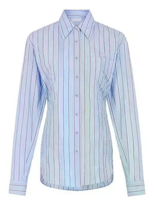 Rabanne Striped Shirt - Blue