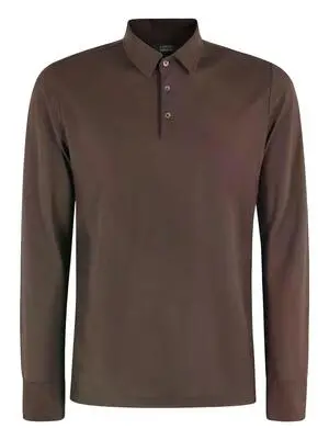 ZANONE Long-sleeve Polo Shirt