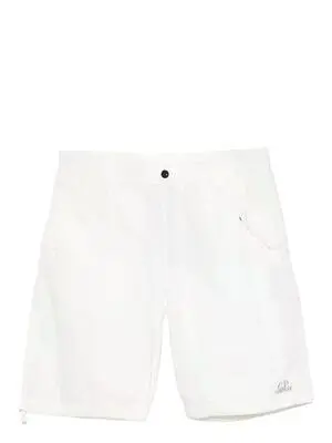 C.P. COMPANY Ripstop Cargo Shorts - White