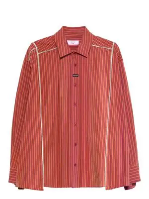 Martine Rose Striped Shirt - Red