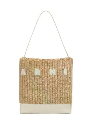 Marni Small Museo Tote - Neutrals