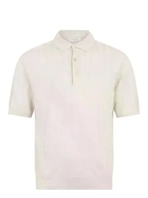Boglioli Ribbed Polo Shirt - Neutrals