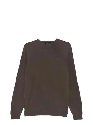 ROBERTO COLLINA Cotton T-shirt - Brown