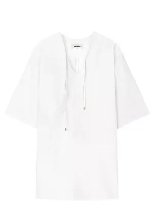 AERON Poplin Dress - White