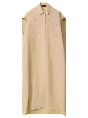 Fabiana Filippi Sequin-embellished Midi Dress - Brown