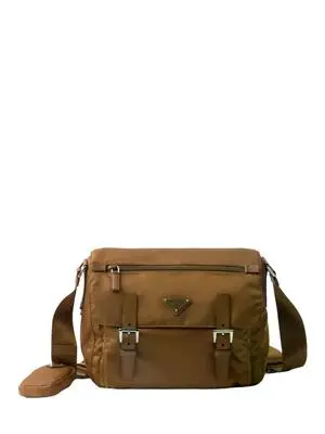 Prada Re-nylon Shoulder Bag - Brown