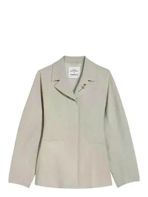 Marella Single-breasted Blazer - Neutrals