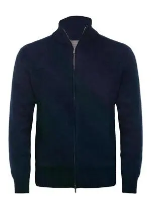 DRUMOHR Cashmere Cardigan - Blue