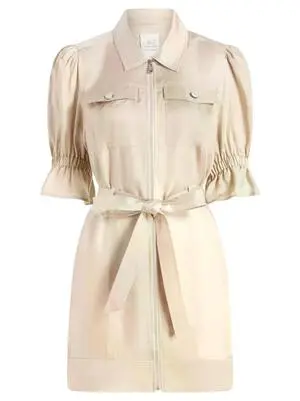 Cinq À Sept Holly Shirt Dress - Neutrals