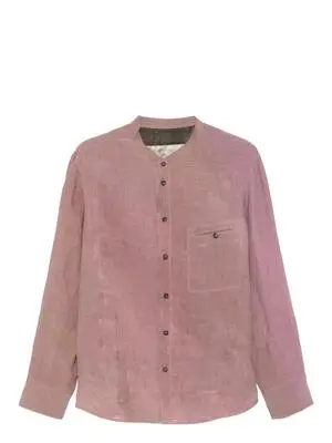 ZIGGY CHEN Houndstooth Shirt - Pink