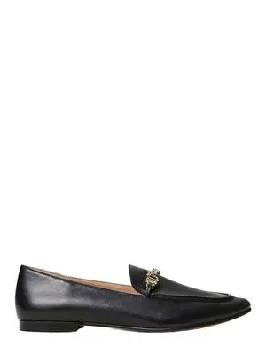 TWINSET Logo-plaque Loafers - Black
