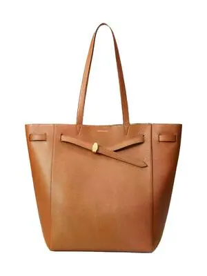 Veronica Beard Leather Tote - Brown