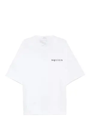 Alexander McQueen Cotton T-shirt - White