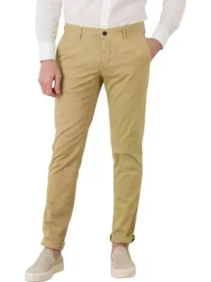 Incotex Mid-rise Tapered Trousers - Neutrals
