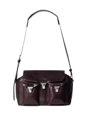 LEMAIRE LEMAIRE Medium Gear Bag In Leather Brown