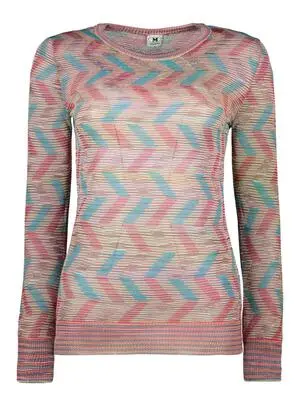 Missoni Zigzag-pattern Jumper - Pink