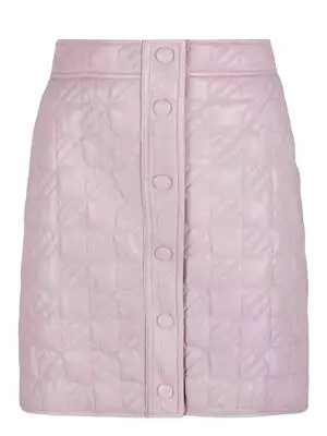MSGM MSGM Quilted Mini Skirt