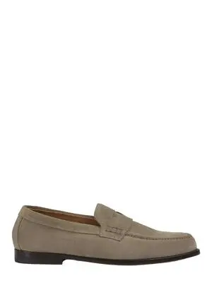 DOUCAL'S Suede Loafers - Camel