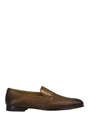 DOUCAL'S Woven Loafers - Leather