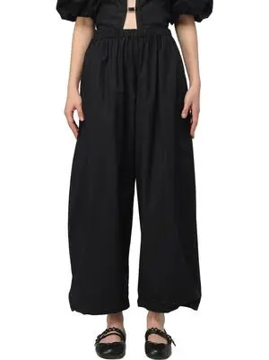 Pinko Wide Leg Pants - Black
