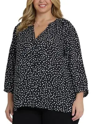 NYDJ Pintuck Blouse - Francoise