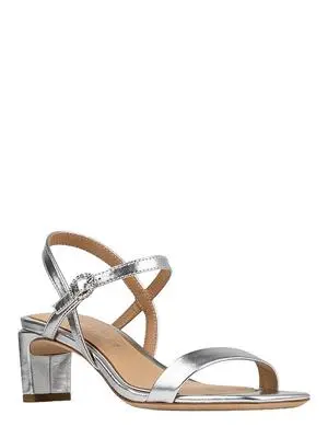 DONALD PLINER Brazi Slingback Sandals - Silver