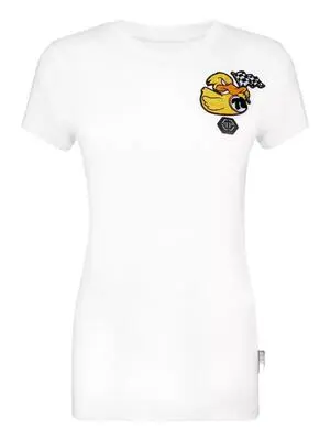 Philipp Plein Cotton T-shirt - White
