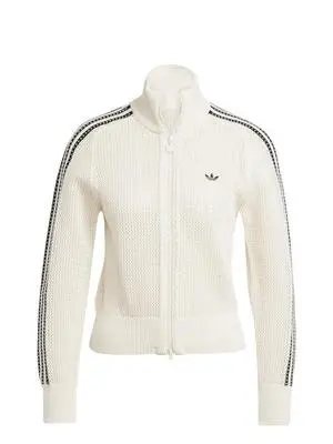 Adidas Premium Crochet Track Top - Wonder White