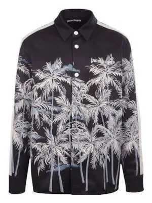 PALM ANGELS Allover Palms Track Shirt