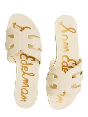 Sam Edelman Bay Jelly Sandals Cream