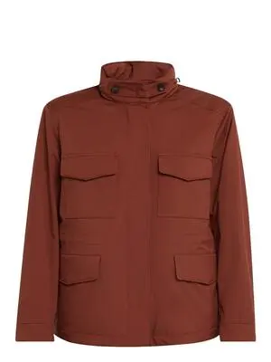 Loro Piana Traveller Mini Field Jacket - P0b2 Sanguine Pencil