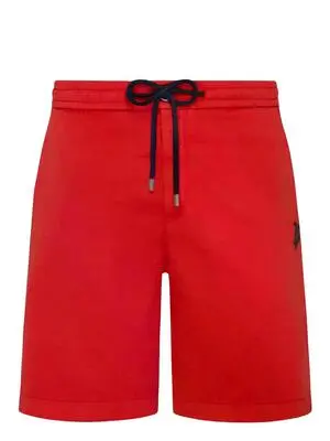 Vilebrequin Turtle-embroidered Shorts - Red