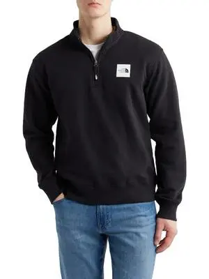 The North Face The North Face Half Dome Logo Quarter Zip Pullover Tnf Black