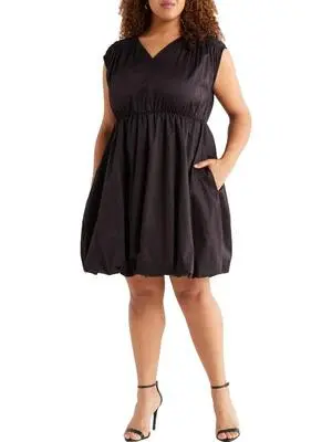 HARSHMAN HARSHMAN Arla Bubble Hem Dress