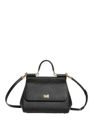 Dolce & Gabbana Sicily Top Handle Bag - 80999 Nero