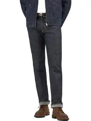 LEEM 101 Z Regular Straight Leg Jeans - Dry Indigo
